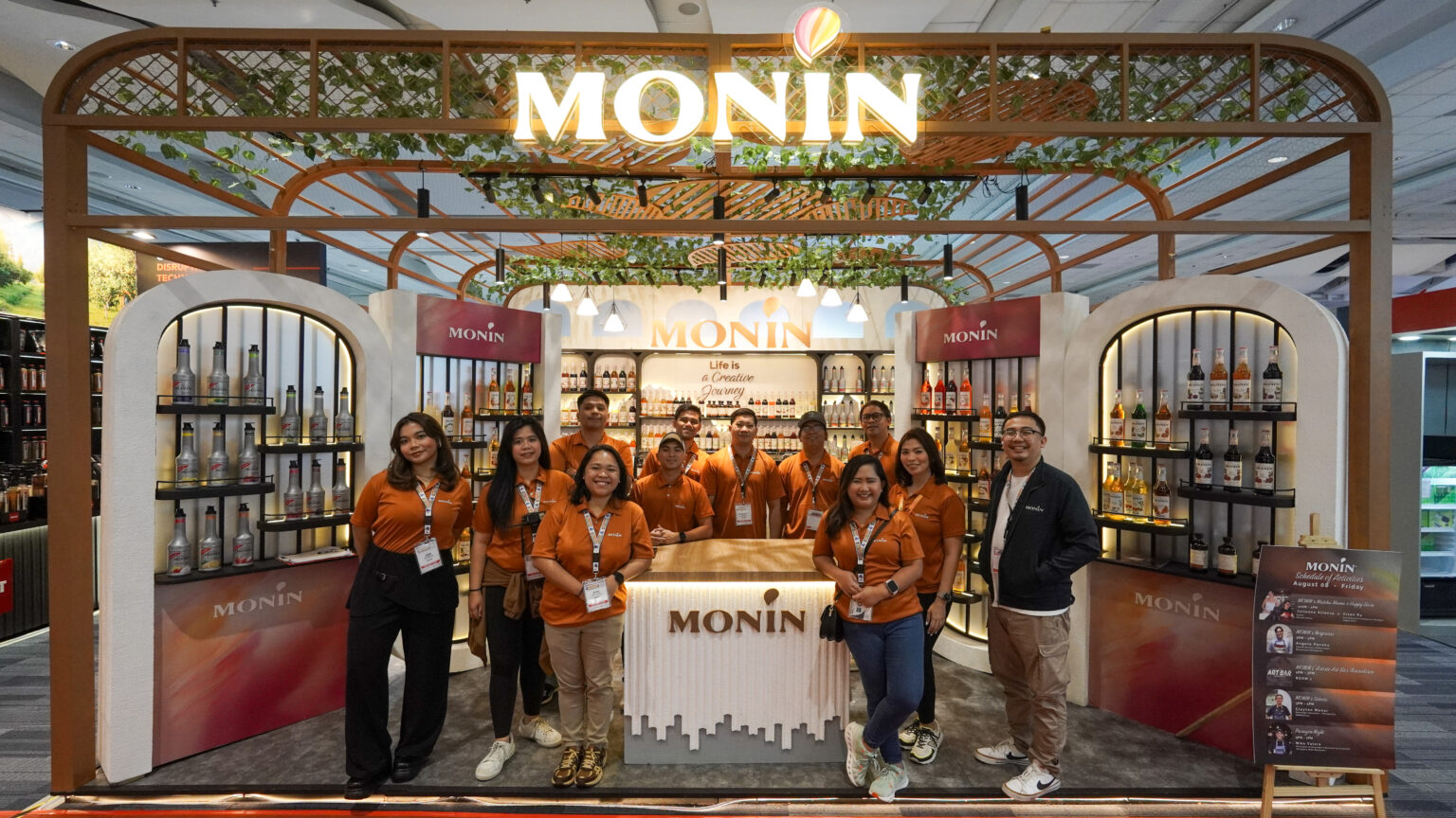 Monin Shines at WOFEX Manila 2025: Innovation, Partnerships, and ...